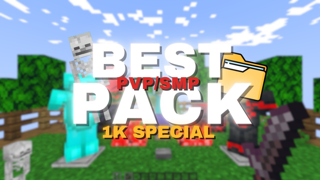 Best PvP/Survival Texture Pack 📂 (1.20+) | 1k Special Texture pack ...