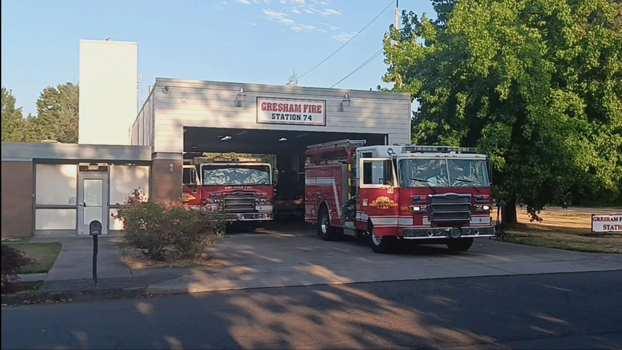 Compilation - Gresham Fire Station 74 - YouTube
