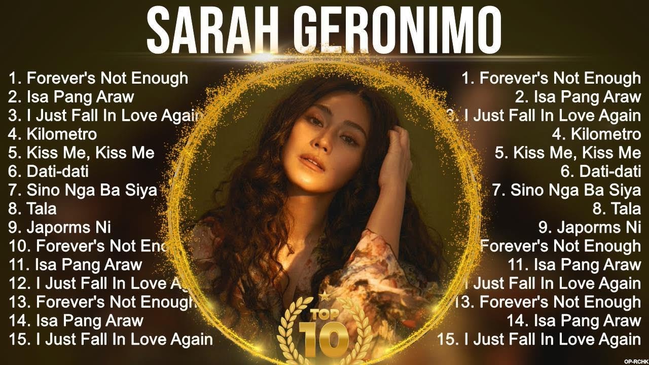 Sarah Geronimo Greatest Hits ~ Best Songs Tagalog Love Songs 80's 90's ...