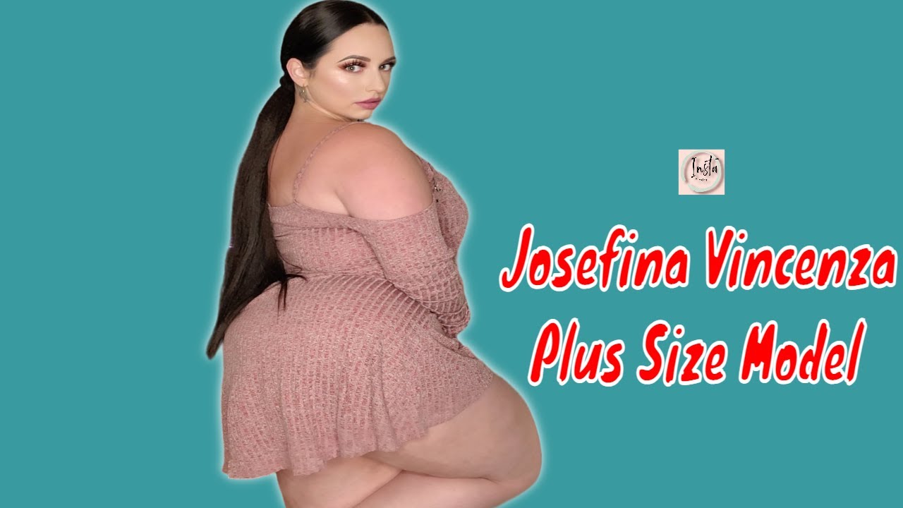 Josefina Vincenza ๐บ๐ธ Glamorous Plus Size Model Top Curvy Fashion
