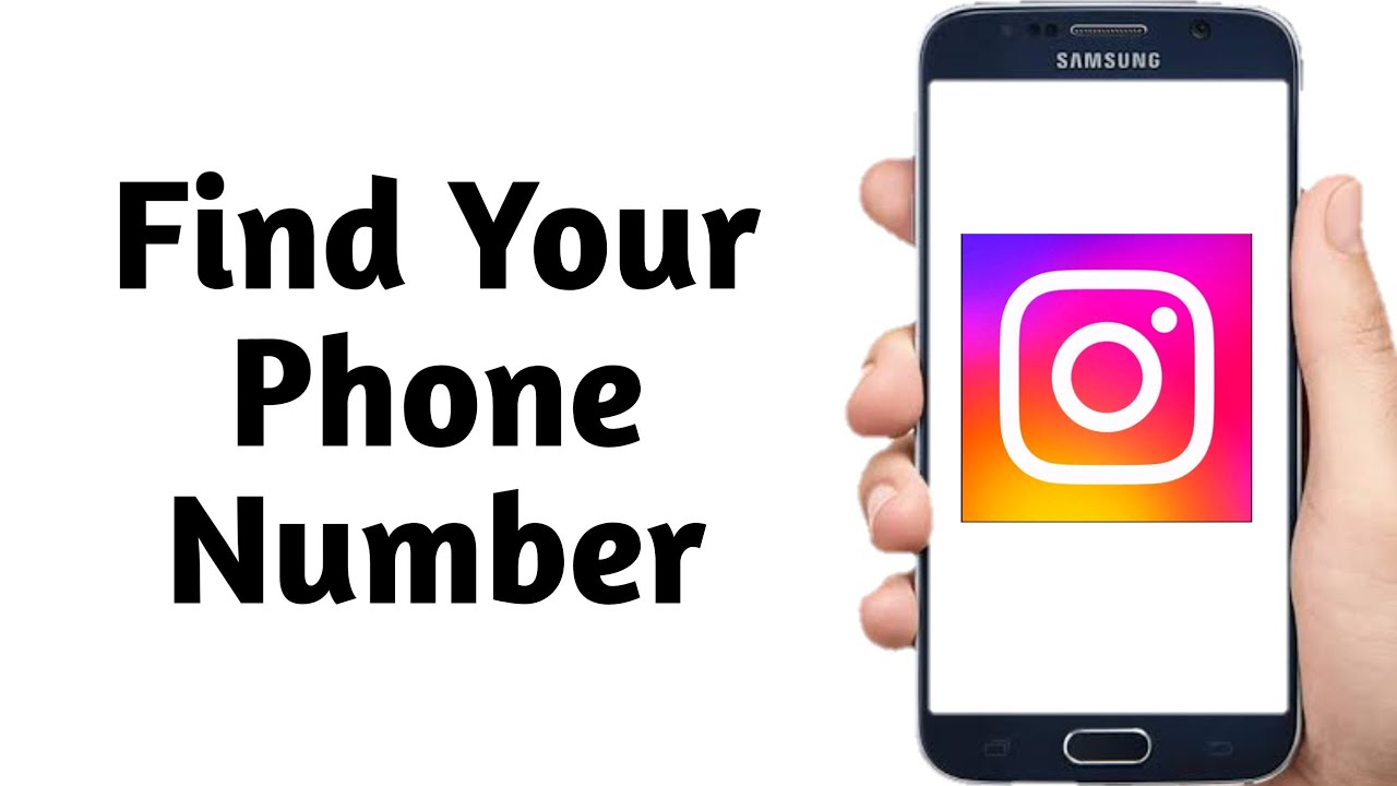 how to find your instagram phone number - YouTube