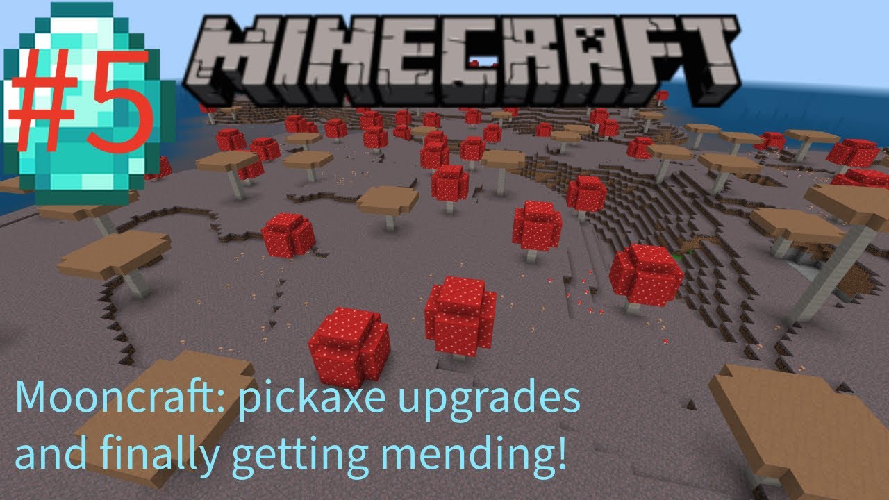 Mooncraft day 5! (minecraft survival world) - YouTube