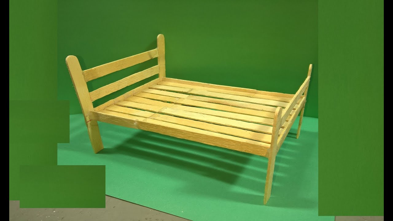 Popsy Stick Bed With How To Make Popsy Stick Bed - YouTube
