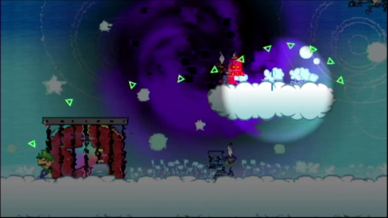 Super Paper Mario Boss # 34: Skellobits and Spiky Skellobit (1st Time ...