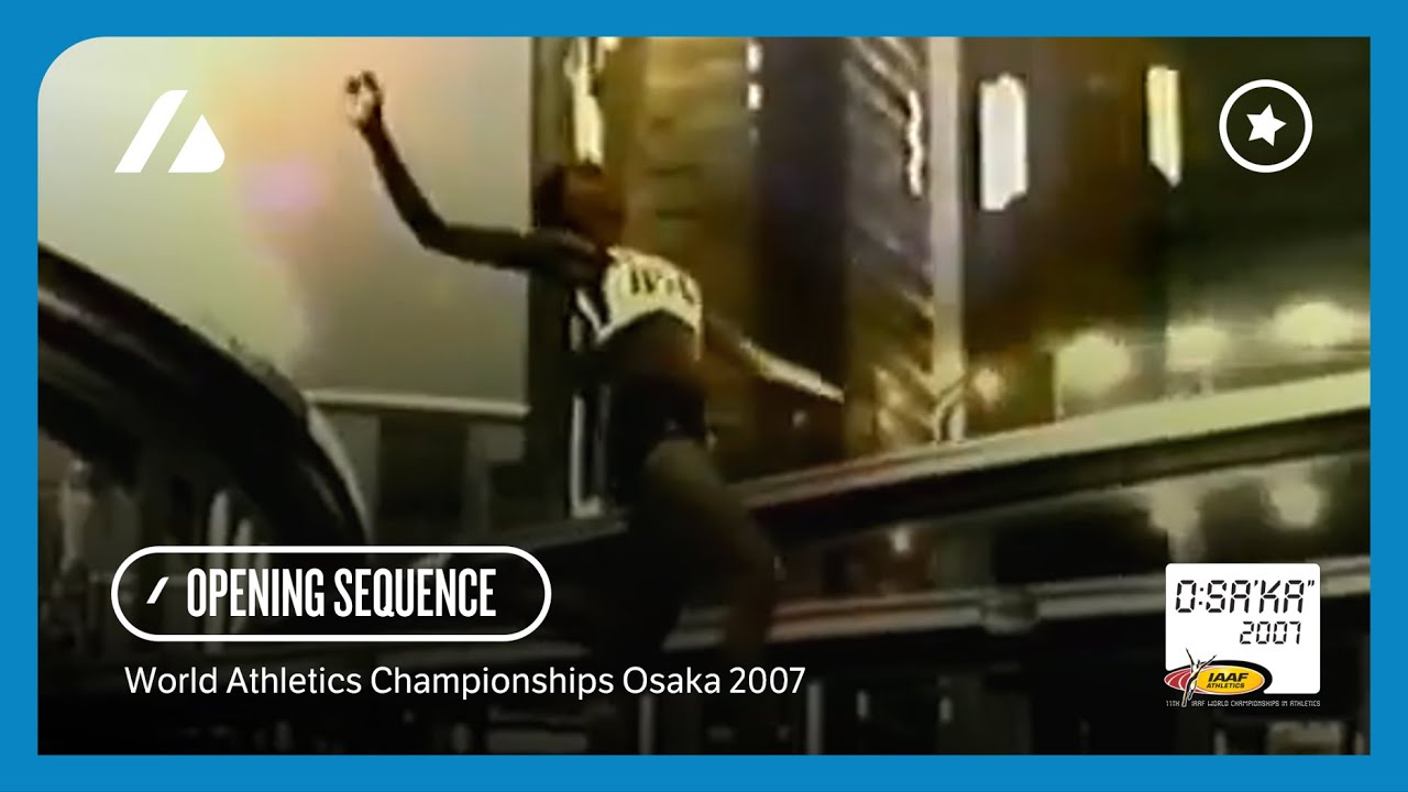 Osaka 2007 IAAF World Championships - Broadcast Opening Sequence - YouTube