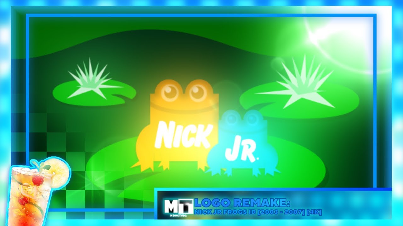 Logo Remake: Nick Jr Frogs ID [2003 - 2007] [4K] - YouTube