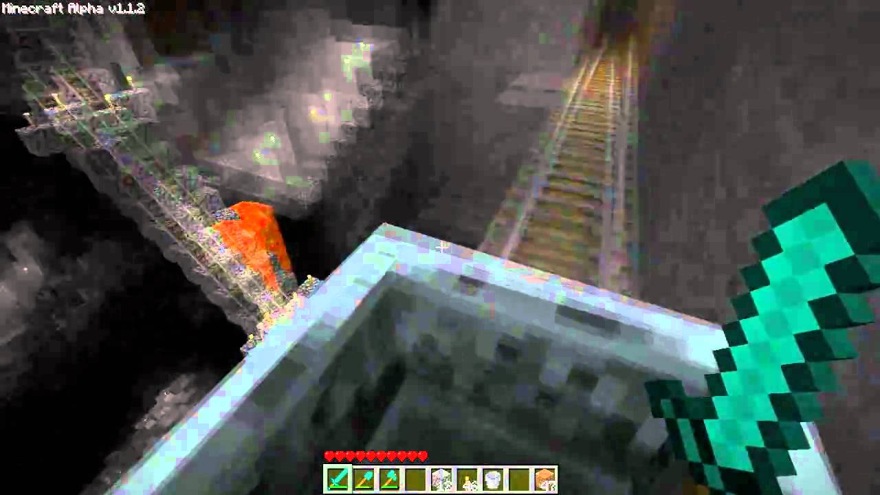 Minecraft Mine Cart System - YouTube