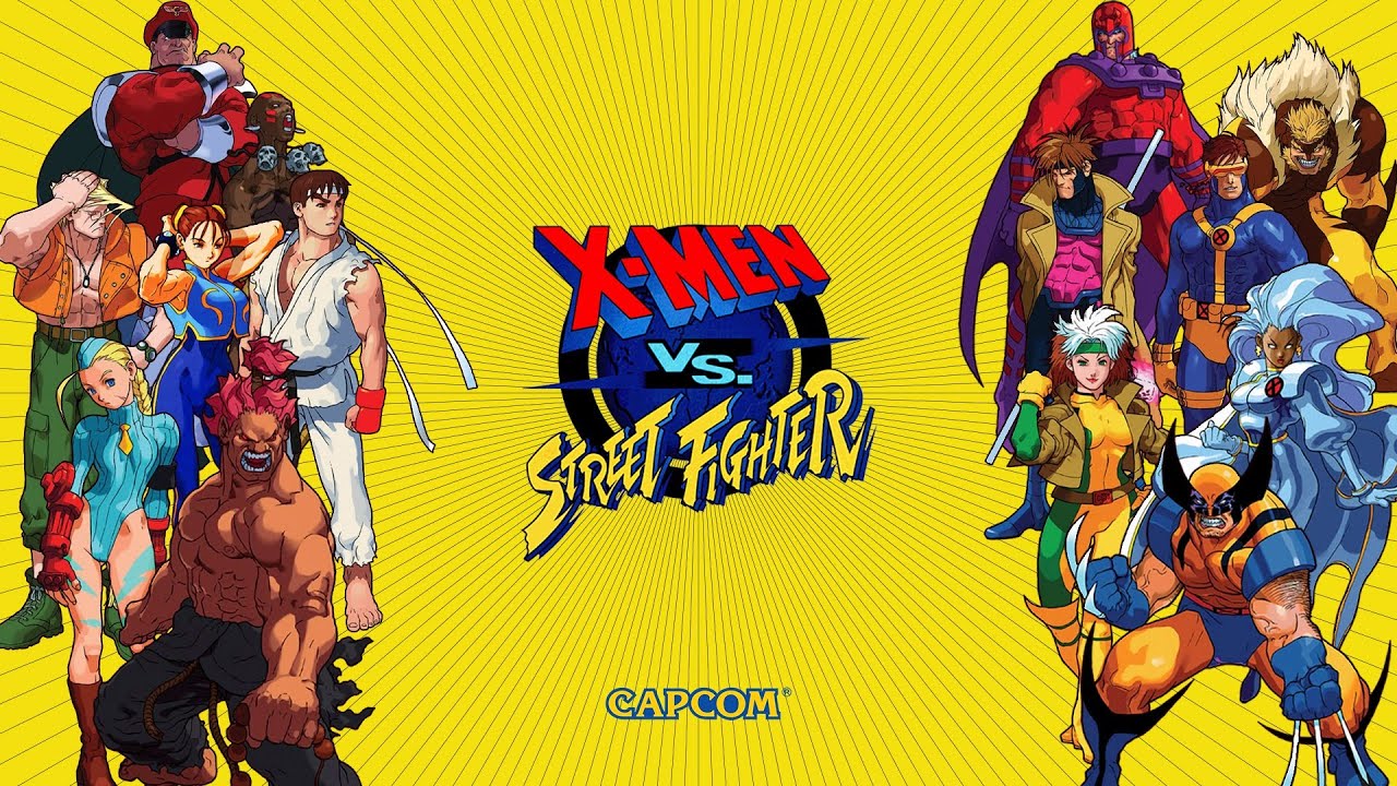X Men vs Street Fighter | Capcom/Marvel (1996) VHS RIP - YouTube