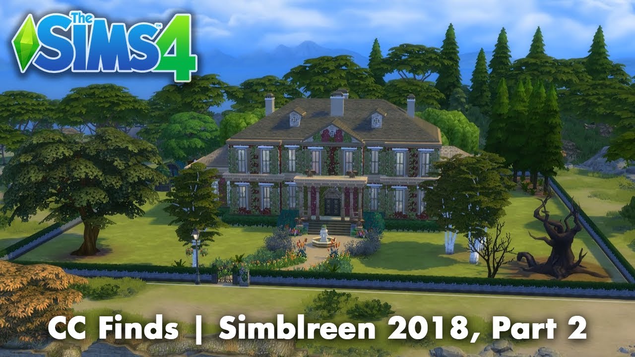 Simblreen 2018, Part 2 ☠️ | CC Finds: The Sims 4 - YouTube