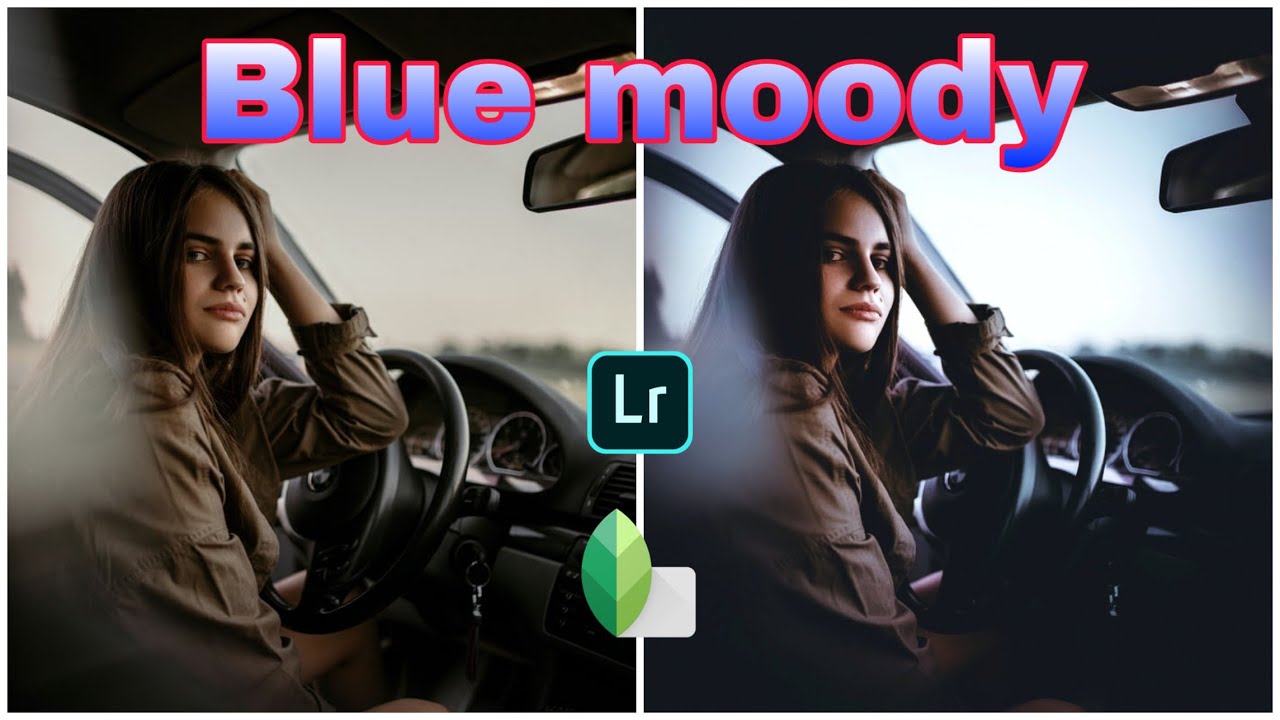 Moody Blue Effect Photo Editing In Lightroom | Lightroom editing ...