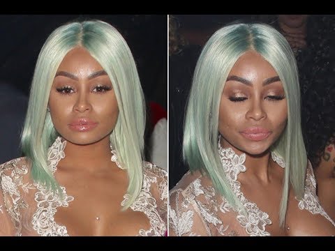 Blac Chyna Rob Kardashian's ex flashes bare nipples as boobs escape playsuit