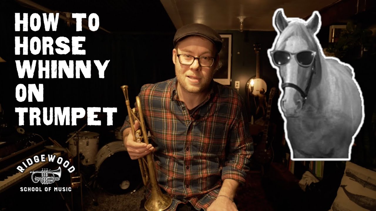How to Horse Whinny on Trumpet for "Sleigh Ride" - YouTube