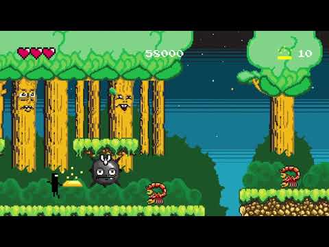Runner2 | Wooden Woodery Woodworks | Commander Video Retro Level | Perfect Run