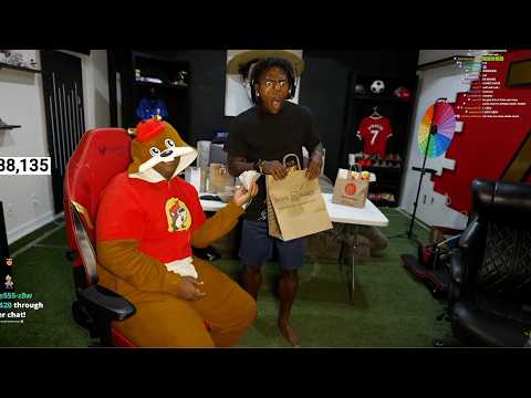 iShowSpeed & Jamal Guess The Burger Challenge 🍔🤣