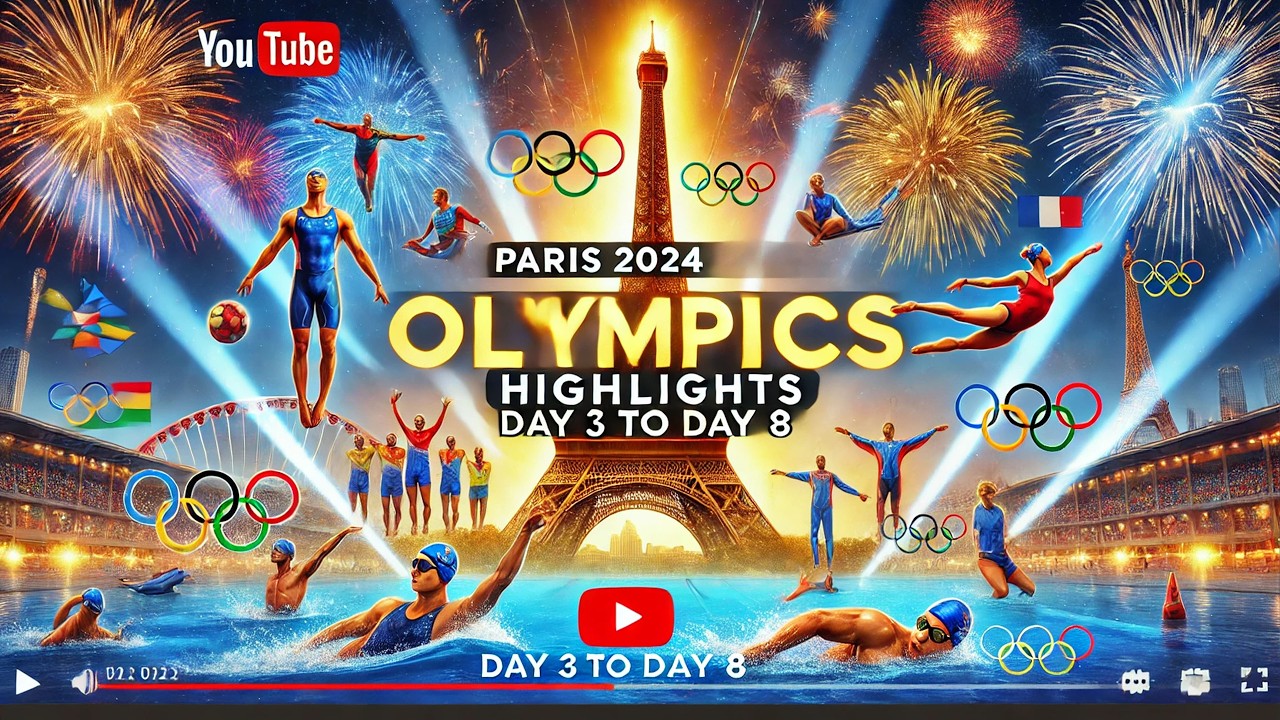 Paris 2024 Olympics: Highlights and Key Events (Day 3 to Day 8 ...