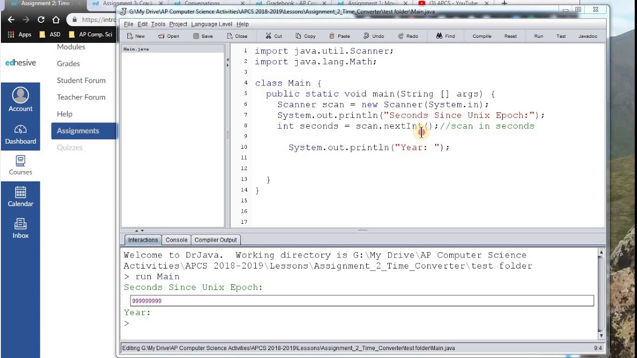 Assignment 2 help and how to do coding part by part - YouTube