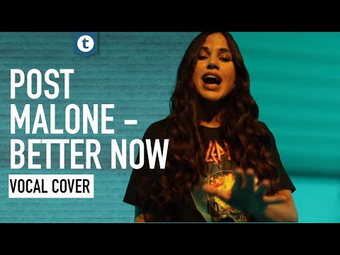 Post Malone - Better Now | Rock Version | Vocal Cover | Marcela | Thomann