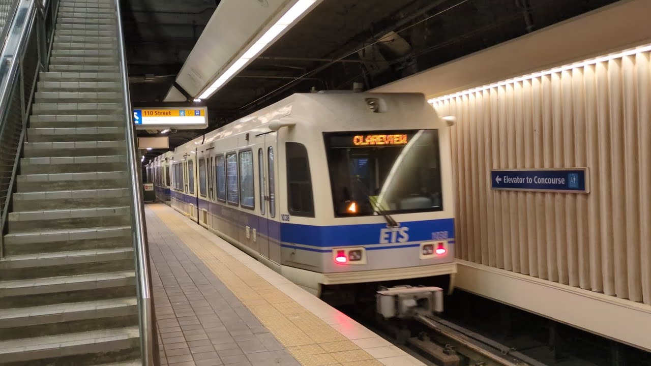 ETS LRT SD160 #1041 (Capital Line) Northbound - YouTube