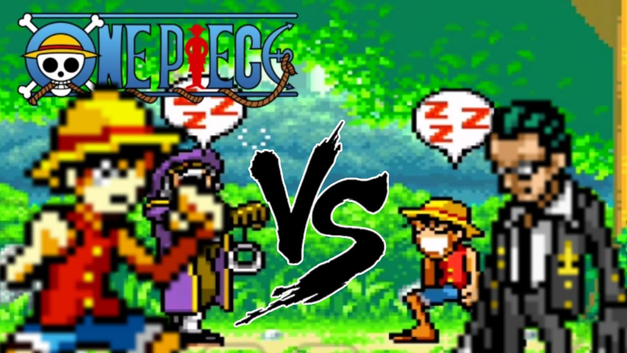 Luffy vs capitão kuro ONE PIECE SHONEN JUMP #3 #anime #gameboyadvance # ...
