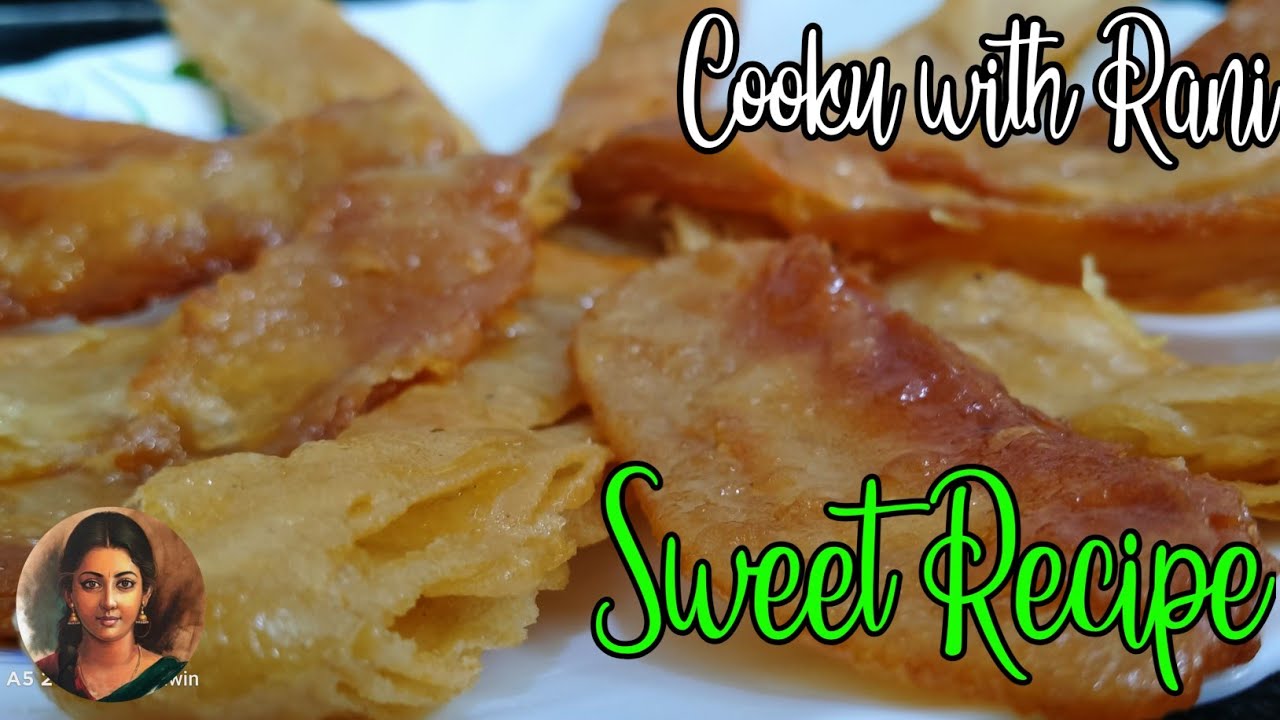 Surul Poori Recipe in Tamil | Madakku Sweet Recipe in Tamil | Khaja ...