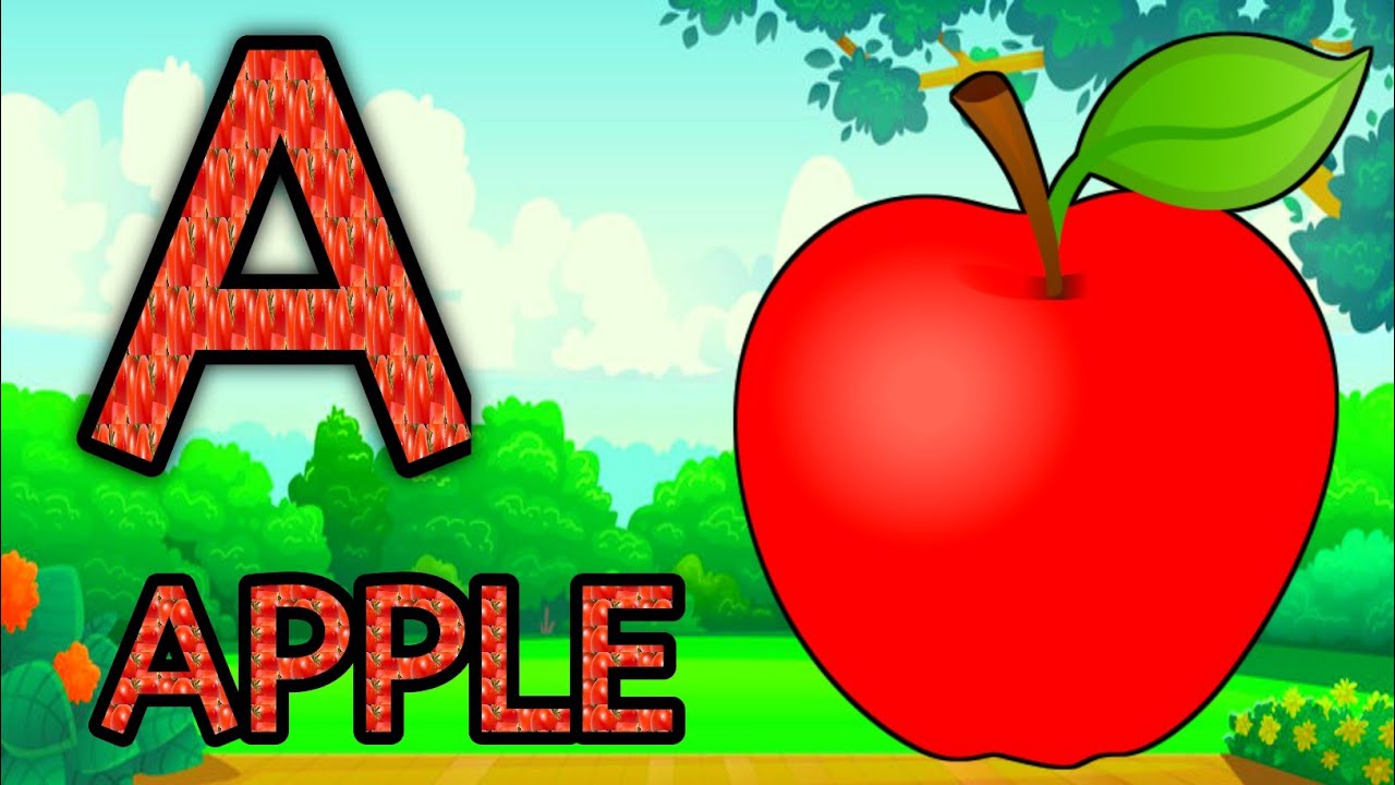 A for Apple,B for Ball, Alphabets, छोटे बच्चों की पढ़ाई,kids class,# ...