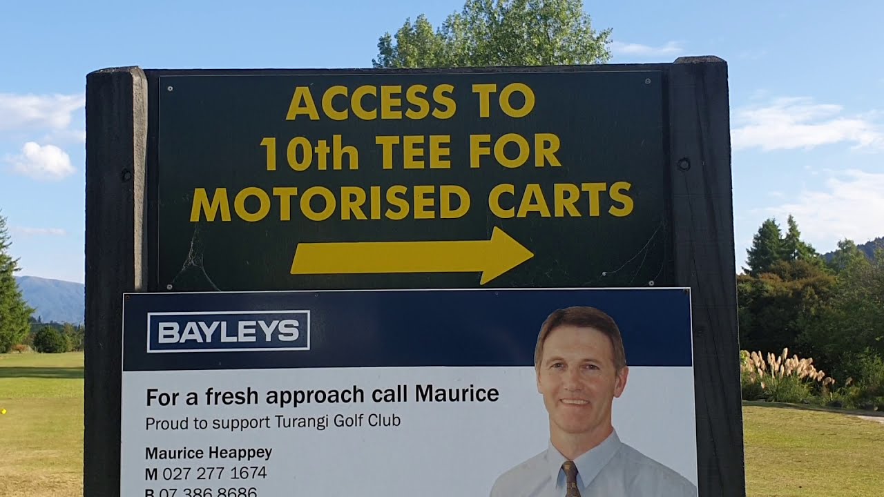 Googlemo.com New Zealand golf course Turangi - YouTube