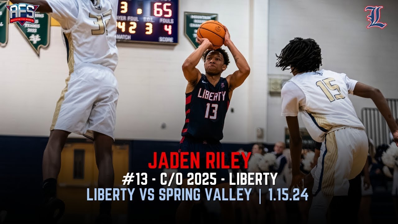 Jaden Riley Game Highlights - Liberty vs Spring Valley (2025) - YouTube