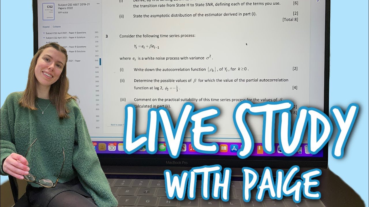 LIVE STUDY WITH ME (my exams start in less than 2 weeks!) - YouTube