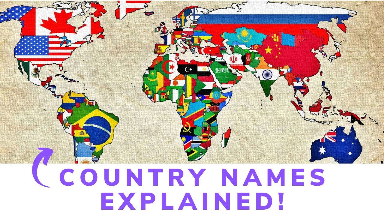 How Various Countries Got Their Names - YouTube