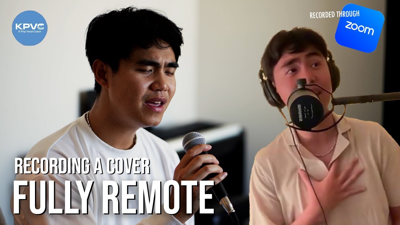 Recording a cover FULLY REMOTE with indie artist JOYANG - YouTube