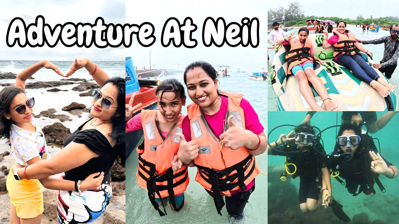 Andaman Day 8: CRAZY Water Rides & Deep Scuba Dive at Neil ! 🤿💦 - YouTube