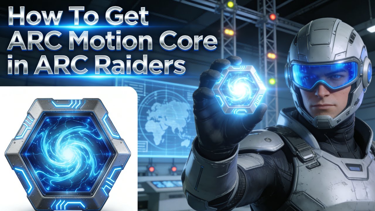 How To Get ARC Motion Core in ARC Raiders - YouTube