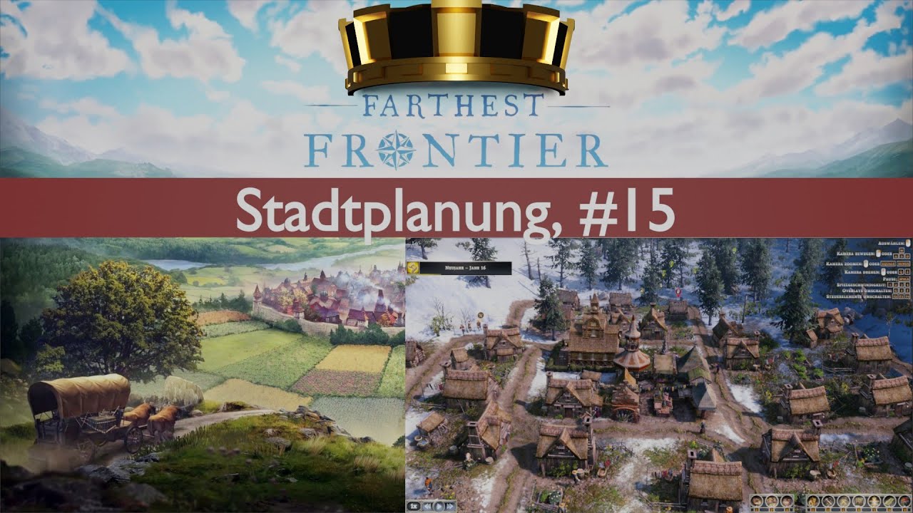 Farthest Frontier: Stadtplanung, Let's Play Deutsch #15 - YouTube