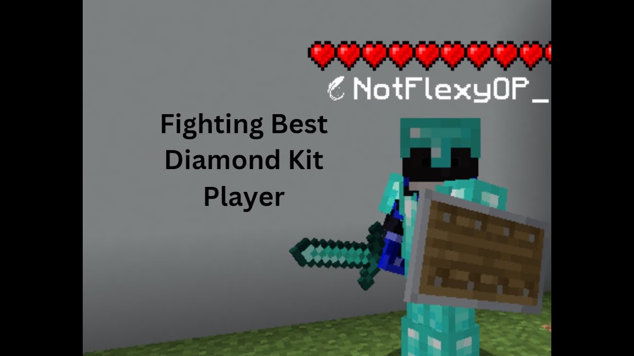 I fought one of the best Minecraft Diamond Kit Player | LivingLaser ...