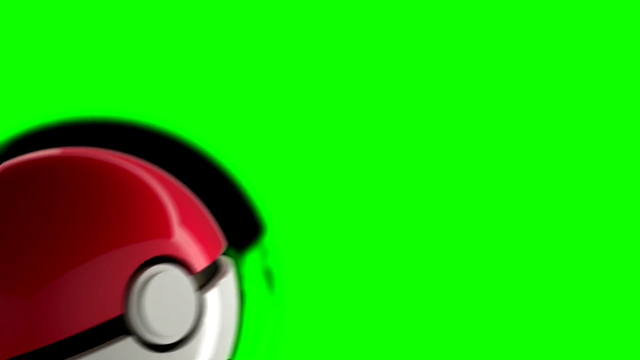 Transiciones de pokeball /pantalla verde ( pokebolas)green screen - YouTube