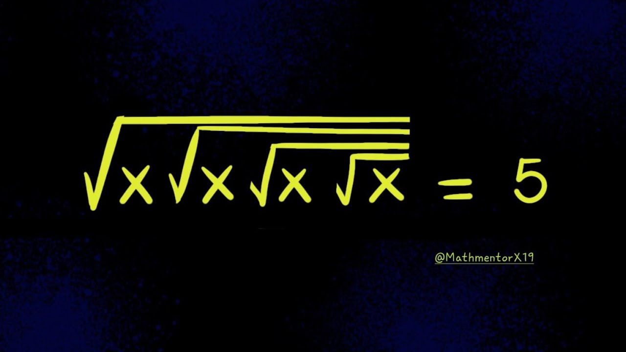 Nice Square Root Math Simplification How To Solve Youtube 8654