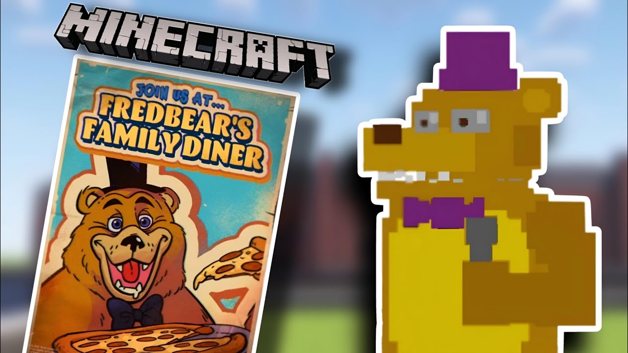 Fredbear's Family Diner in Minecraft | Minecraft x Five Nights at ...