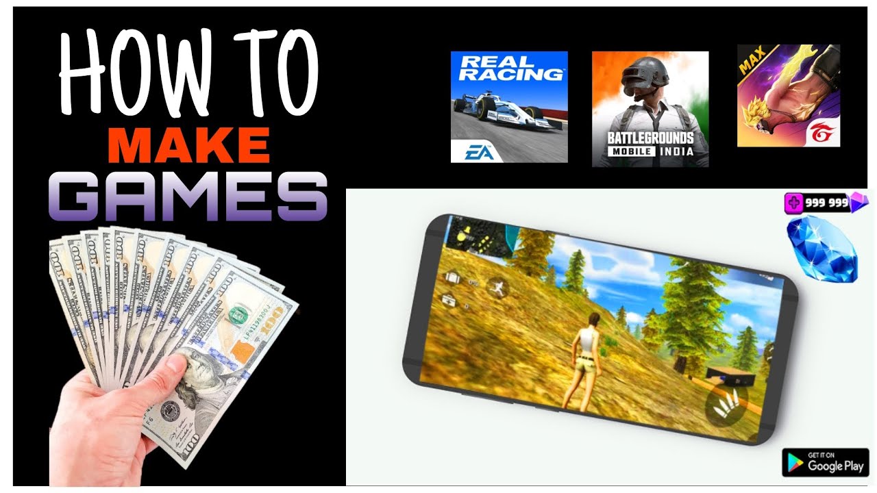 HOW TO MAKE GAMES AND PUBLISHED IT - YouTube