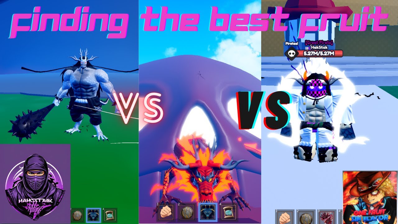 Roblox One Fruit Simulator Testing All OP Fruits To Find The Strongest ...