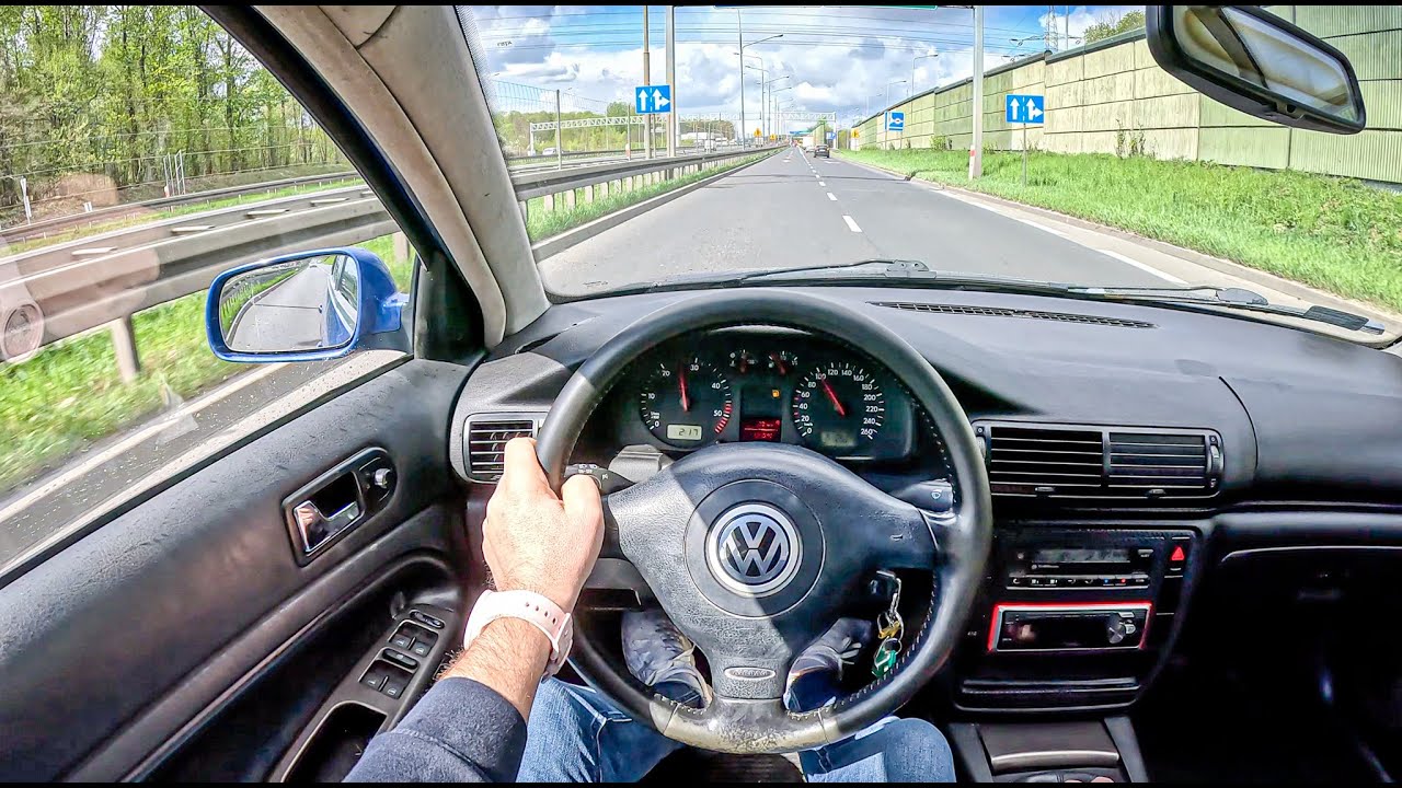 1999 Volkswagen Passat B5 [1.9 TDI 110HP] |0-100| POV Test Drive #1703 ...
