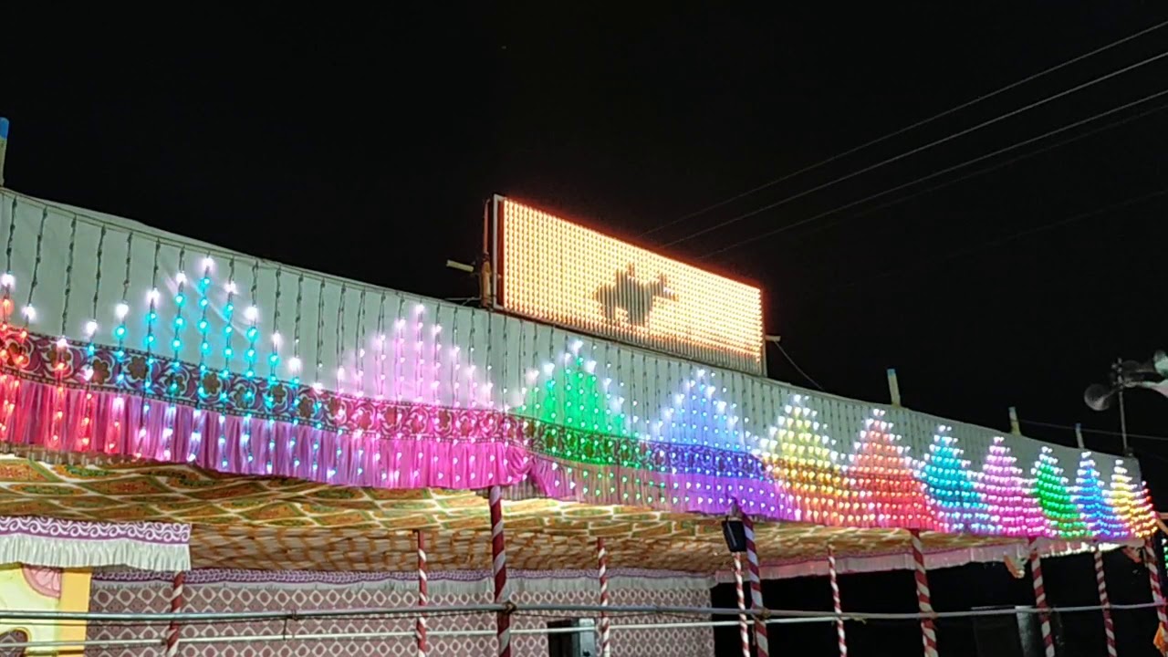 pixel led light decoration - YouTube