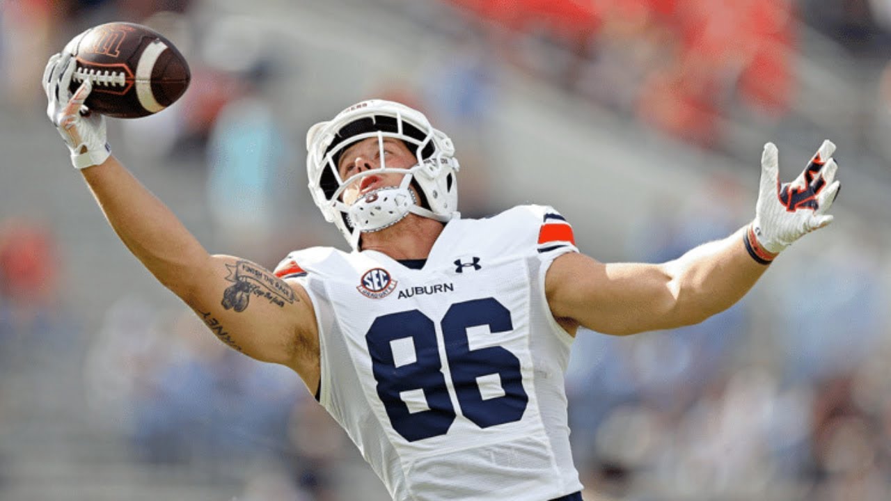 Luke Deal | Tight End | Auburn Receiving Highlights | 2025 NFL Draft ...