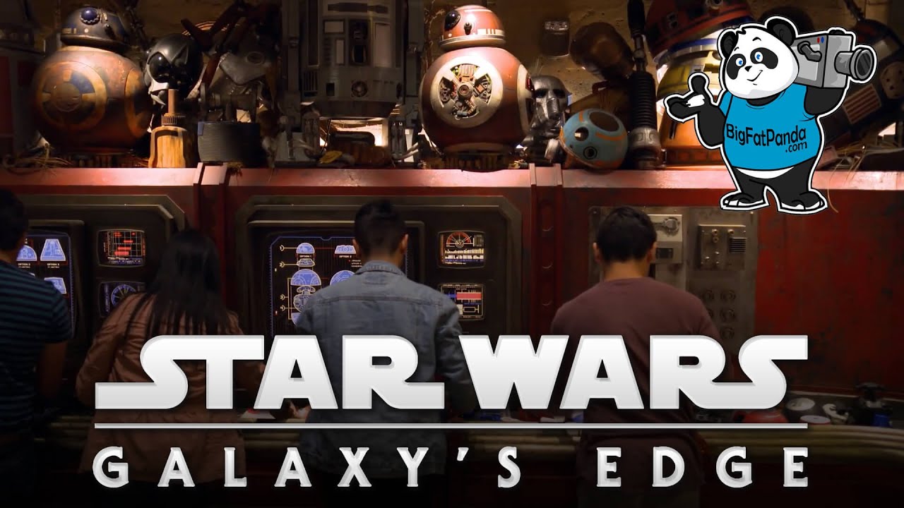 Droid Depot First Look! Star Wars Galaxy's Edge - Disneyland - YouTube