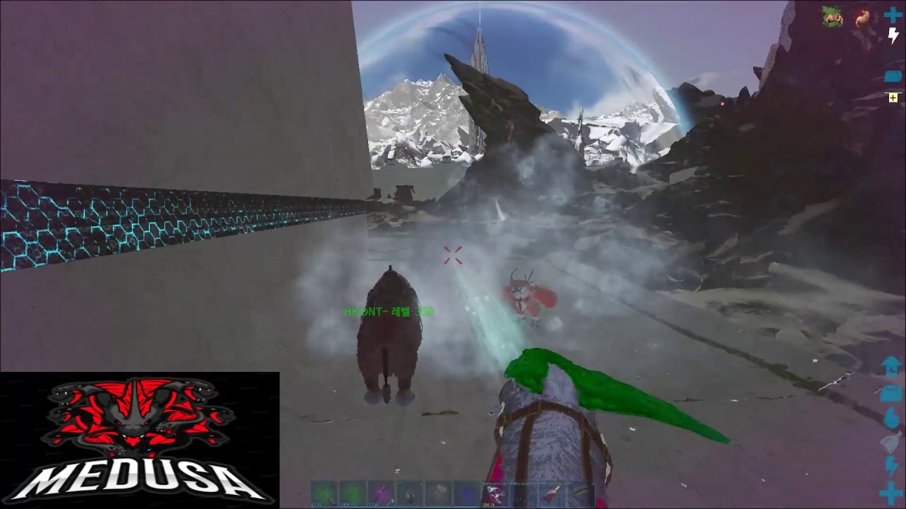 Ark) l offical PVP l extinction city base grief / 공식 PVP 익스팅션 시티베이스 그리프 ...