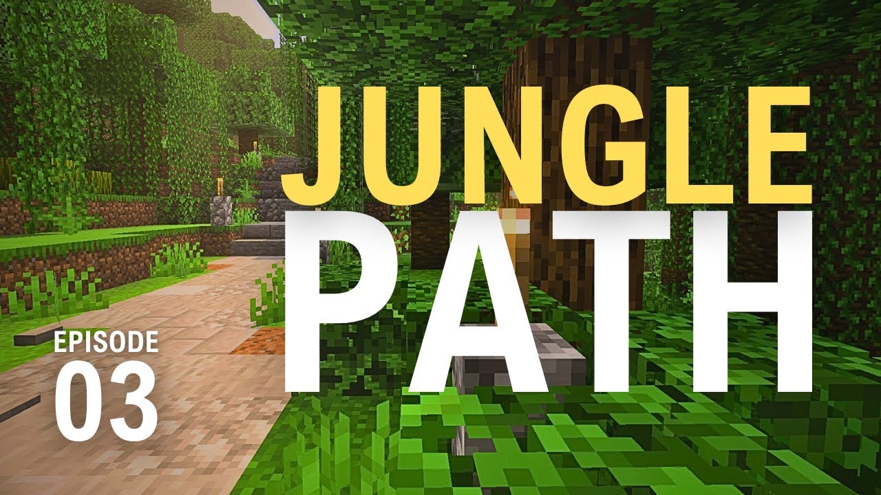 Zelibeliville Ep. 3: Creating a Winding Jungle Path | Cozy Minecraft ...