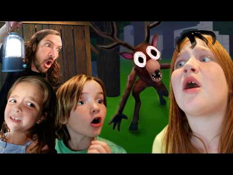 99 NiGHTS in a MAGiC FOREST!!  Help Niko Navey & Adley save 4 people but watch out for Deer & Aliens