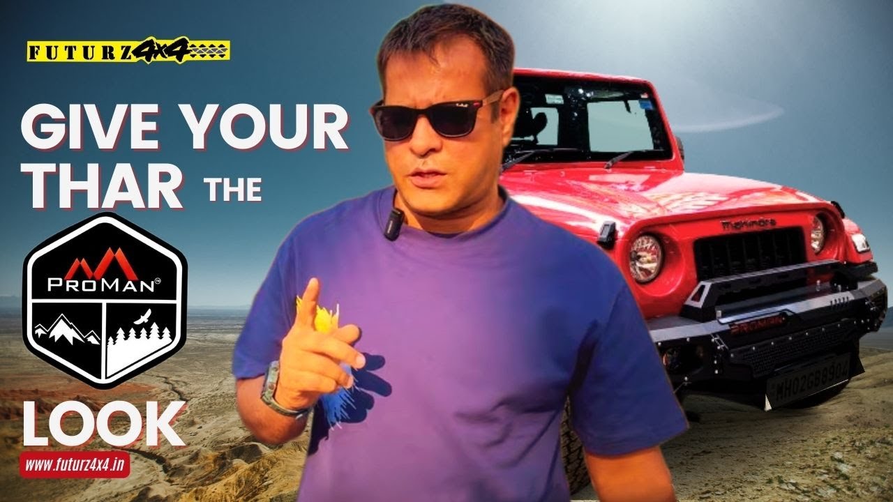 🚗Red Thar Customized at Futurz 4x4, Mumbai - YouTube
