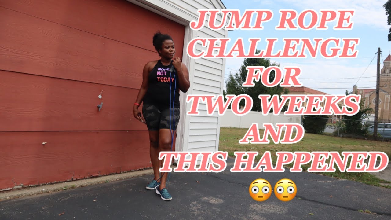 14 DAYS JUMP ROSE CHALLENGE!! Jumping rope for weight loss. - YouTube
