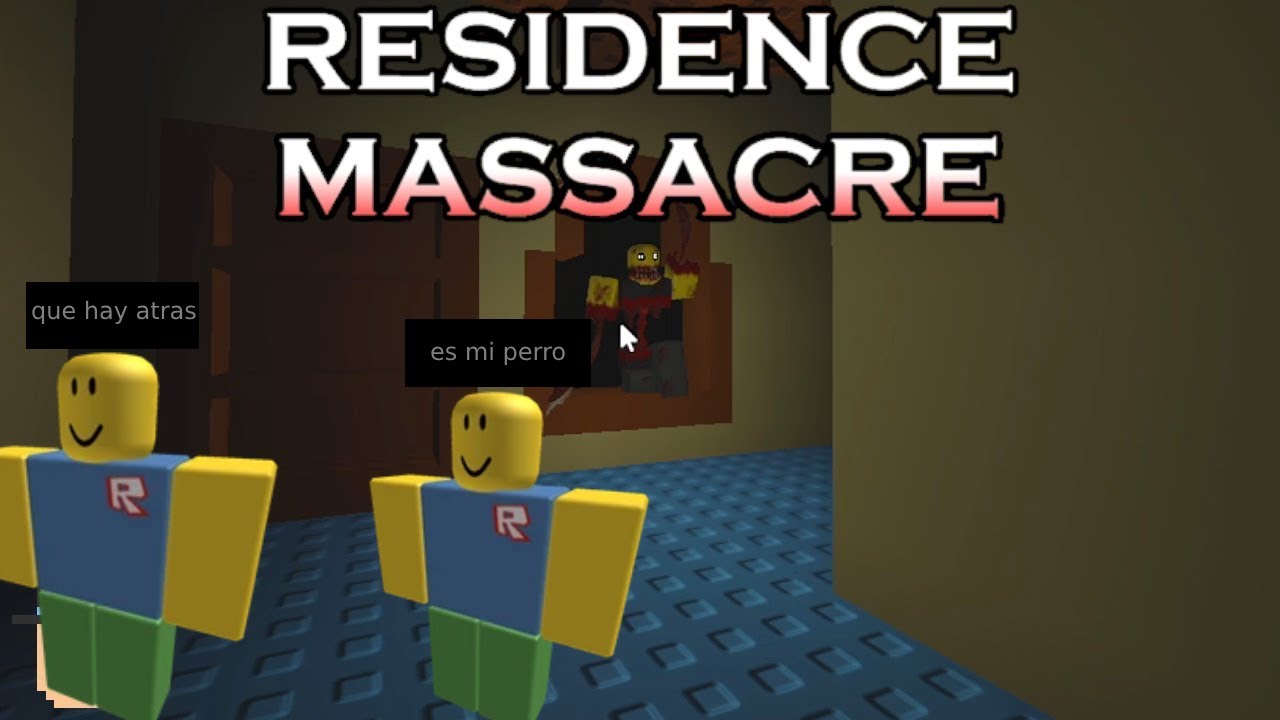MOMENTOS DIVERTIDOS DE RESIDENCE MASSACRE ¡ROBLOX! - YouTube