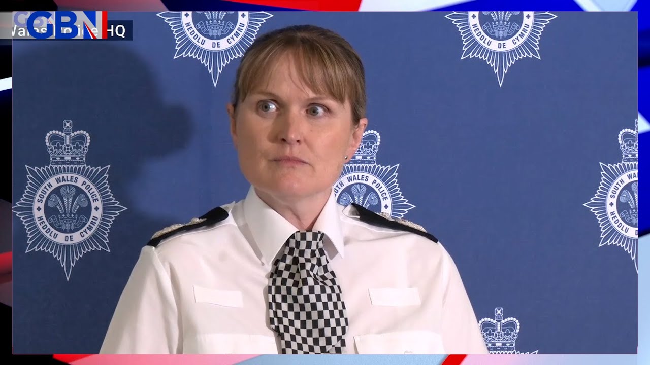 Cardiff riots: South Wales Police hold a press conference following the ...
